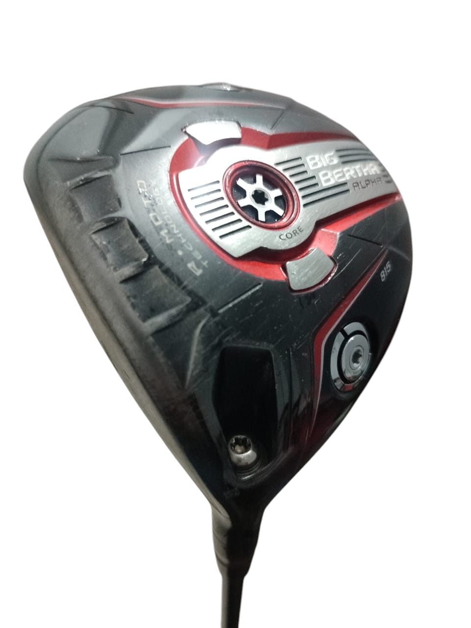 Left-Handed Callaway Big Bertha Alpha 815 Driver 10.5°, Ping 350 stiff ...